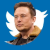 ELON BUYS TWITTER EBT logo