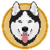 Husky Inu HDOG logo