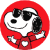 I LOVE SNOOPY LOVESNOOPY logo