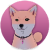 Lesbian Inu LESBIAN logo