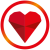 LoveHearts LVH logo