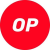 Optimism OP logo