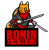 Ronin Gamez RONINGMZ logo