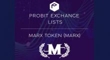 NFT Platform MarX Token (MARX) Lists on ProBit Exchange Following $700,000 IEO Campaign