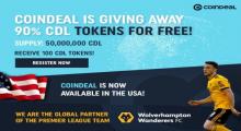CoinDeal is celebrating it’s Premier League sponsorship renewal with a unique and highly anticipated token launch