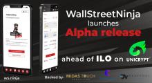 WallStreetNinja Successfully Deploys Alpha Release Ahead Of ILO On Unicrypt