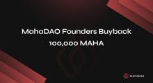 MahaDAO Founders Buy Back 100,000 MAHA at an Average Price of $3.4