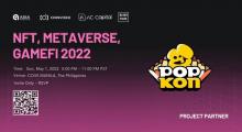 팝콘(POPKON), ‘NFT· METAVERSE· GAMEFI 2022’ 라이브스트리밍 파트너사로 참여