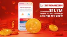 StreamCoin concludes 3-month STRM public sale event with over $11.7M raised – exchange listings to follow