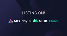 쉬운 NFT 비즈니스 플랫폼, 스카이 플레이(SKY Play) 자체 토큰 MEXC 상장