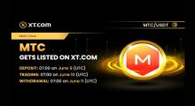 Metatron Coin (MTC) Listed On XT.COM Exchange