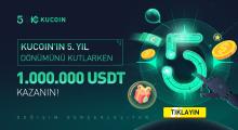 KuCoin 5. Yaşını Büyük Etkinlikler İle Kutluyor!