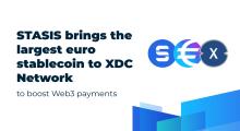 STASIS Brings the Largest Euro Stablecoin to XDC Network to Boost Web3 Payments
