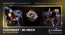 バイナンスNFT、「Fusionist - Bi·Mech」のIGO(イニシャル・ゲーム・オファリング)開催へ