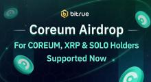 Bitrue、仮想通貨XRPなど保有者向け「COREUM」エアドロップに対応