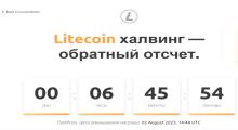 Сегодня состоится халвинг Litecoin