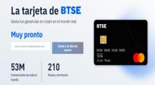 BTSE anuncia lanzamiento de tarjeta con euros y criptomonedas 
