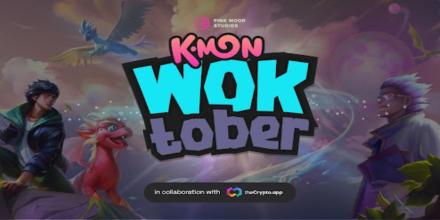 Pink Moon Studios and The Crypto App Collaborate to Introduce a “WOKtober Campaign” for KMON