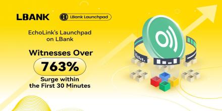 EchoLink’s Launchpad auf LBank verzeichnet innerhalb der ersten 30 Minuten einen Anstieg um über 763%