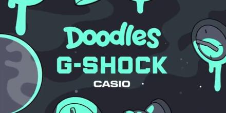 Doodles×G-SHOCKコラボ　2月に渋谷パルコのポップアップストア等で発売
