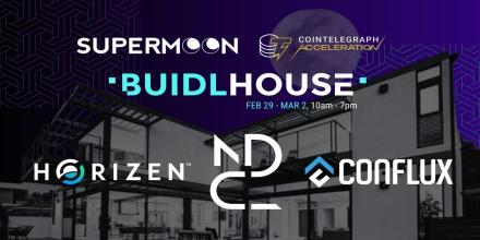 ETH Denver Top Builder-Basis durch Supermond, Cointelegraph, NDC, Horizen und Conflux.
