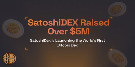 SatoshiDEX startet weltweit ersten DEX auf Bitcoin und übertrifft $5M an Spendengeldern.