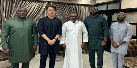 Gluwa Explores Plans for Financial Programmes in Sierra Leone; Pays Courtesy Visit to Vice President Mohamed Juldeh Jalloh