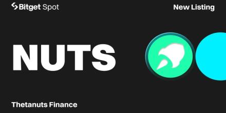 Bitget PoolX Lists Thetanuts Finance (NUTS), Makes It Available For Mining
