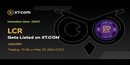 XT Announces the Listing of LCR (Lucre Way) On its Trading Platform