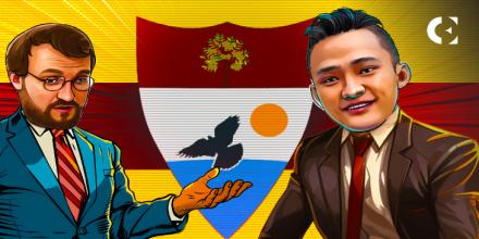 El traslado de Justin Sun a Liberland PM recibe una respuesta críptica de Hoskinson