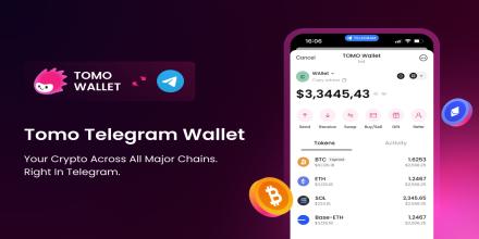 Tomo Inc. Introduces Tomo Telegram Wallet, a Multi-Chain Wallet in Telegram