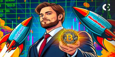 Las acciones de Coinbase y MicroStrategy se disparan mientras Bitcoin supera los USD 88,000