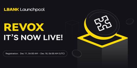 LBank Launchpool REVOX 상장, 3,750,000 REX런치패드진행!