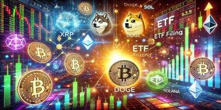 XRP, DOGE, SOL среди криптовалют в последнем ажиотаже подачи заявок на ETF
