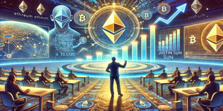 Джастин Сан раскрывает стратегию, позволяющую поднять цену Ethereum до $10K