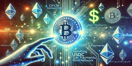 Circle startet Paymaster zur Vereinfachung von USDC-Gas-Zahlungen auf Ethereum’s Base und Base