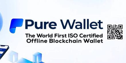 PURE WALLET: The World’s First ISO-Certified Offline Blockchain Wallet By Pure Wallet LLC & NS Lab