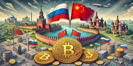 A Rússia abraça a criptografia para o comércio de petróleo com a China e a Índia enquanto as sanções globais persistem
