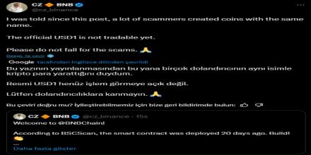 Trump Destekli Şirket Yeni Coin Çıkardı: Binance Kurucusu CZ Açıklama Yaptı
