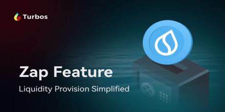 터보스 파이낸스(TURBOS), ‘ZAP’ 기능 출시… 한 가지 토큰만으로 유동성 공급 가능