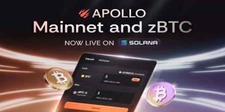 Zeus Network Launches APOLLO and zBTC, Marking the First Trustless Bitcoin On-Chain Exchange on Solana
