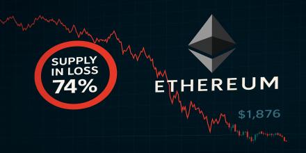 Ethereum Struggles: 74% of ETH Supply in Loss—Can It Recover?