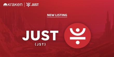 JUST (JST) Available on Kraken with $90,000 Reef Program Airdrop
