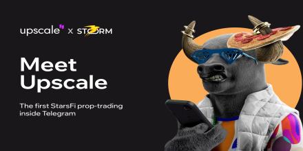 Introducing Upscale: The First StarsFi Prop Trading Platform on Telegram