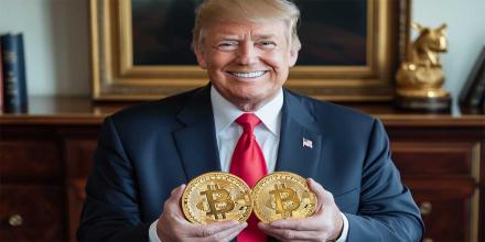 Donald Trump tiene “mucho” Bitcoin, confiesa su hijo a Bloomberg