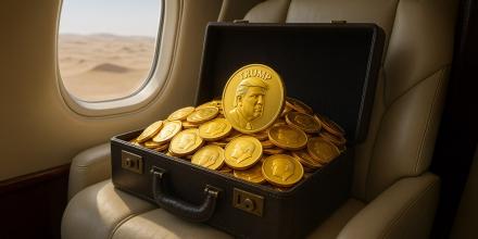 Donald Trump could personally buy Qatar jet in 135 days by selling TRUMP memecoins