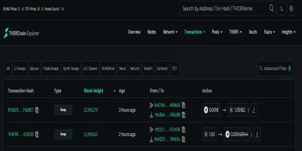 THORWallet ermöglicht den ersten XRP-zu-ETH Cross-Chain Swap