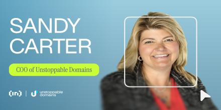 Sandy Carter Web2 ve Web3’ü Birleştiriyor: Unstoppable Domains ile Alan Adlarının Geleceği