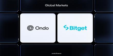 Bitget присоединяется к альянсу Ondo Global Markets Alliance для расширения глобального доступа к более чем сотне токенизированных RWA