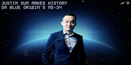 Justin Sun Makes History as Youngest Chinese Commercial Astronaut with Blue Origin’s NS-34 Spaceflight